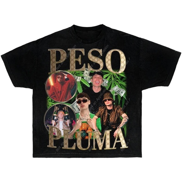 Shirts | Peso Pluma T Shirt New S5xl | Poshmark